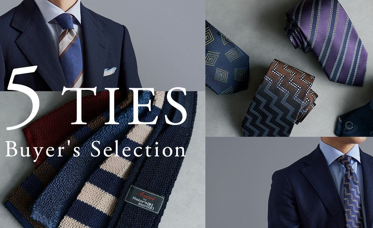 Top 5 Tie Picks – Kamakura Shirts Global Online Store